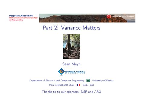 Resources Dr Sean Meyn