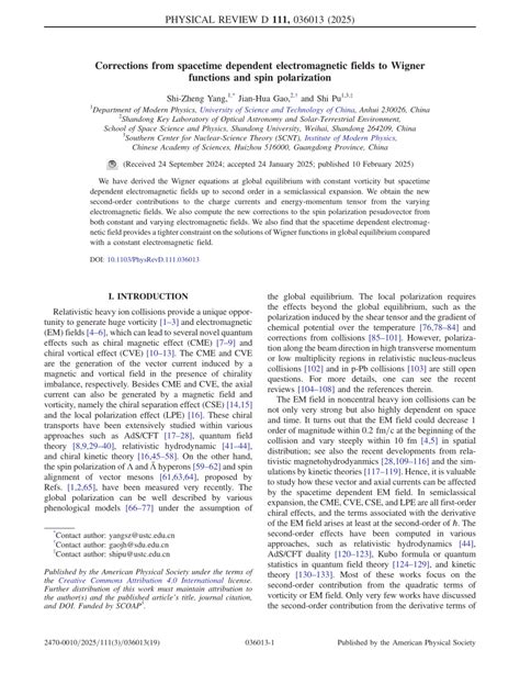 Pdf Corrections From Spacetime Dependent Electromagnetic Fields To Wigner Functions And Spin