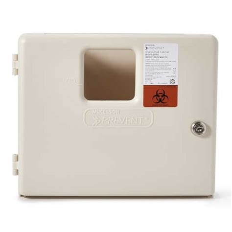 McKesson Prevent Sharps Wall Cabinet At HealthyKin Com