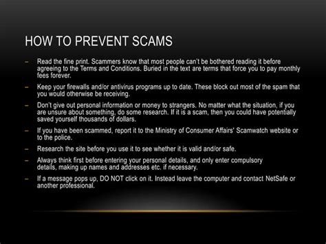 Scams PPTX