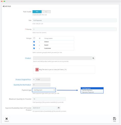 How To Enable Products To Preorder In Partial And Full Payment Using