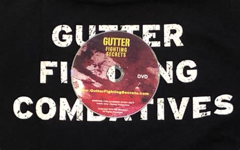 Gutter Fighting Combatives Physical Copy Dvd Gutterfightingsecret