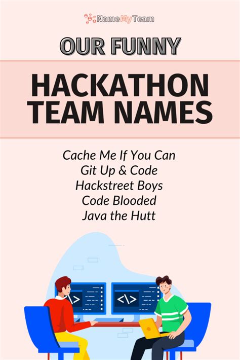 370 hackathon team names for innovation leaders name my team