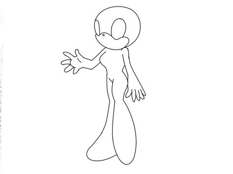 Sonic Female Base 01 By Ashley Deviantart On Deviantart