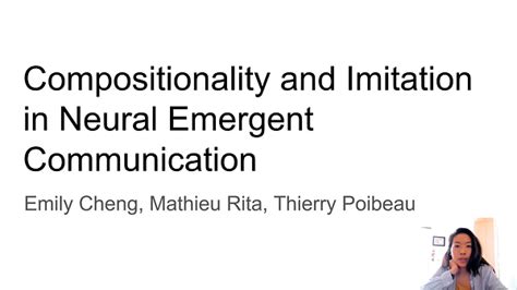 underline on the correspondence between compositionality and
