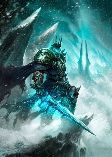 Arthas Menethil Poster Picture Metal Print Paint By World Of