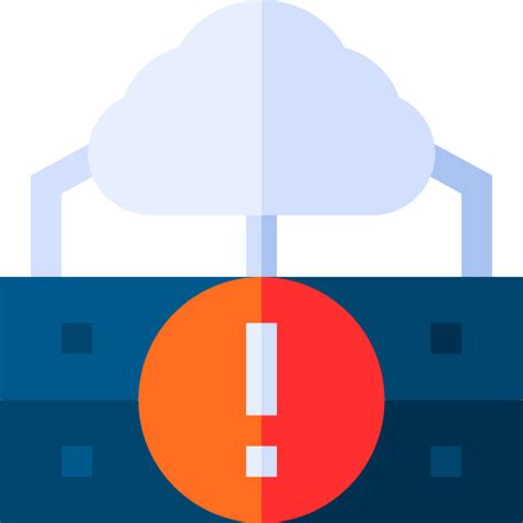Hosting Server Basic Straight Flat Icon