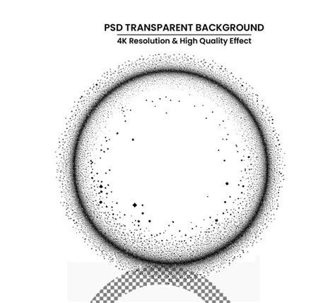 Premium Psd Abstract Dotted Vector Background Halftone Effect