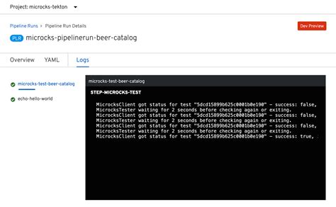 Using Tekton Pipeline