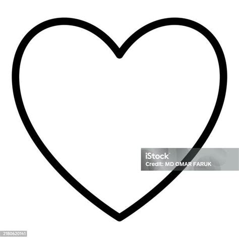 사랑의 상징 하트 라인 아이콘 개요 벡터 로고 그림 흰색 배경에 고립 된 마음 개념에 대한 스톡 벡터 아트 및 기타 이미지 개념 건강관리와 의술 건강한 생활방식