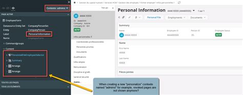 personalized context page designer appearance issue ifs community