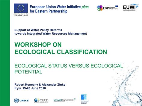 Ecological Status Versus Ecological Potential Pdf