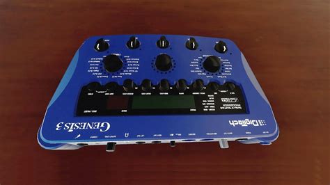 Digitech Genesis 3 Guitar Effects Processor 3d Model By Spiritswitchboard