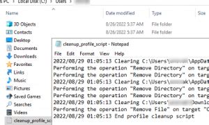 Clear Cache And Temp Files In User Profiles On Windows Rds With Powershell And Gpo Windows