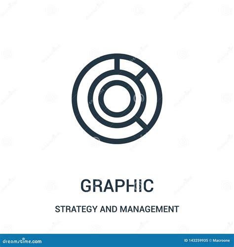 Graphic Icon Vector From Strategy And Management Collection Thin Line Graphic Outline Icon