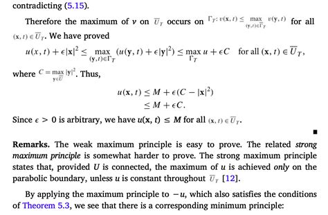 solved 4 prove that the maximum principle see theorem 5 3