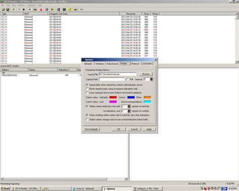 how to set up atcs monitoring
