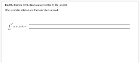 Find The Formula For The Function Represented By The