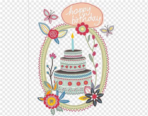 생일 케이크 생일 축하합니다 인사말 카드 일러스트 만화 케이크 만화 캐릭터 소원 케이크 꾸미기 Png Pngwing