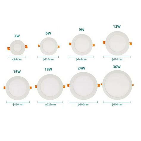 Slim Led Panel Light Round Releatoplight