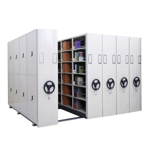 Mobile Shelving System High Density Filing Storage Archival Records