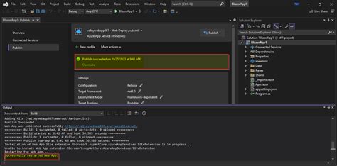 Azure Blazor Server Side App With 2 Enabled Results In Exception