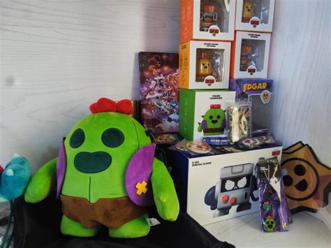 Spike Brawl Stars Magnetic Attraction Plush Toys Hand Weapons Brawl Stars