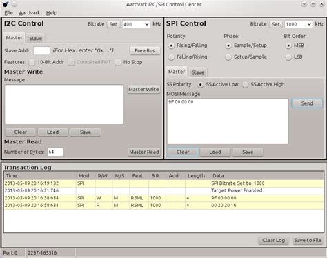 Read The Device Id Spi Flash With Aardvark Total Phase