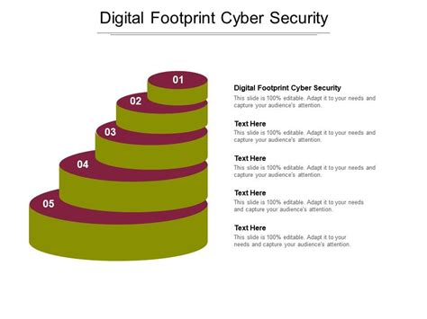 Digital Footprint Cyber Security Ppt Powerpoint Presentation Model
