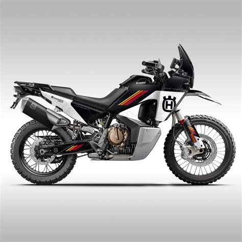 2022 2023 Husqvarna Norden 901 Black Split Topo Graphics Kit