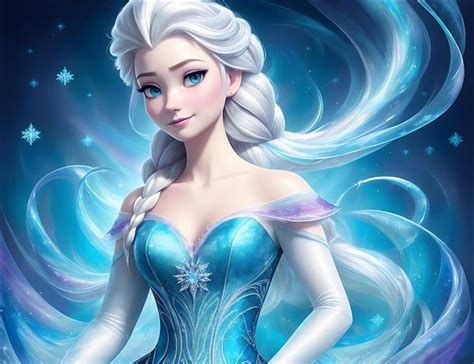 تصویر عکس باکیفیت از کارتون فروزن با ترکیب رنگ‌های دل‌انگیز 1720065