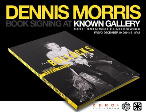 Dennis Morris The Bollocks Release And Book Signing Obey Giant