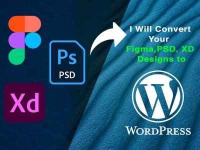 Figma XD PSD Conversion To WordPress Upwork