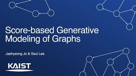 Score Based Generative Modeling Of Graphs Via The System Of Stochastic
