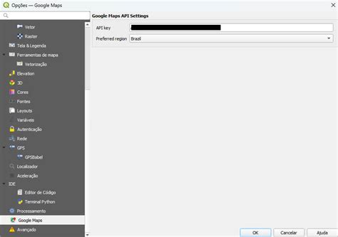 Como Obter E Configurar A API Key Do Google No QGIS GeoOne