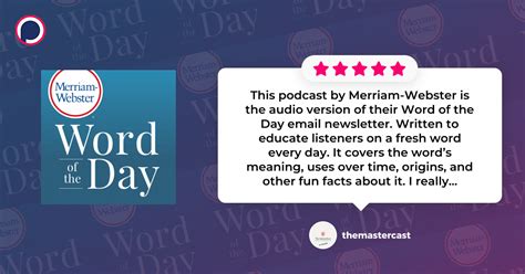 Merriam Webster Word Of The Day Merriam Websters Word Of The Day