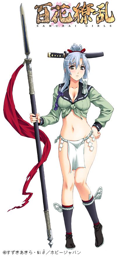 Gotou Matabei Hyakka Ryouran Samurai Girls Drawn By Nishii