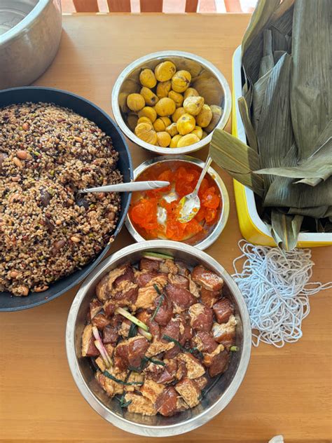 小高姐】糯米鸡肉粽图片】listen 6下厨房