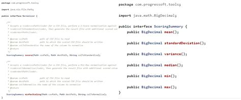 Solved The Candidate Should Implement A Normalization Java