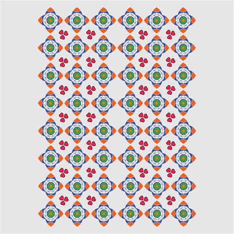 Geometric Flower Pattern Icon 54988383 Vector Art At Vecteezy
