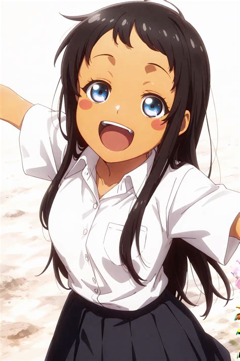 Kyan Hina Hina Kyan Long Hair Image By Pixiv Id Zerochan Anime Image