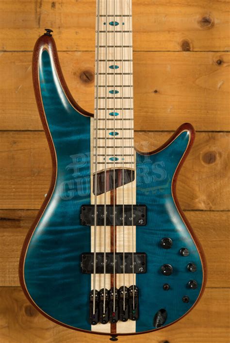 Ibanez Sr Premium Basses Sr1425b 5 String Caribbean Green Low Gloss