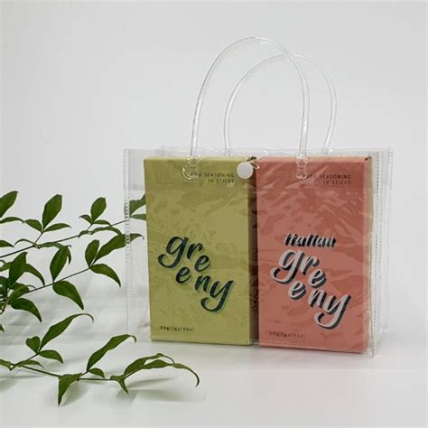 Pvc 투명 쇼핑백 선물가방 가로 소 파라브로 생활잡화 파라브로 B2b전문