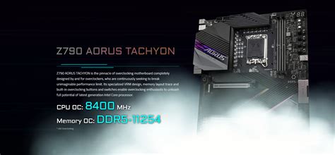 Gigabyte Z790 Aorus Tachyon Achieves Groundbreaking Ddr5 Memory Overclocking Milestone Techpowerup