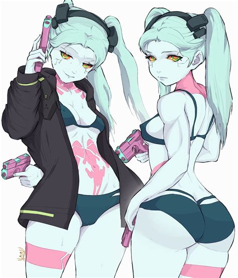 Rebecca Cyberpunk And More Drawn By Yoracrab Danbooru