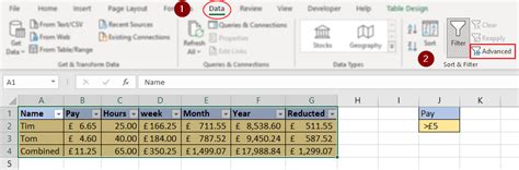 A Guide To Simultaneously Filtering Multiple Excel Columns Business