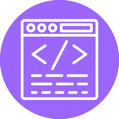 Premium Vector Vector Design Custom Coding Icon Style