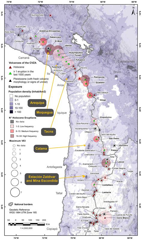 Nhess Volcanic Risk Ranking And Regional Mapping Of The Central