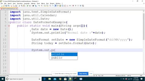 JAVA Display Date In DD MM YYYY Format Shorts YouTube