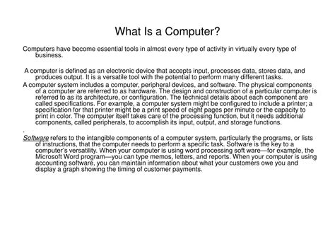 Ppt Essential Computer Concepts Powerpoint Presentation Free Download Id6235937